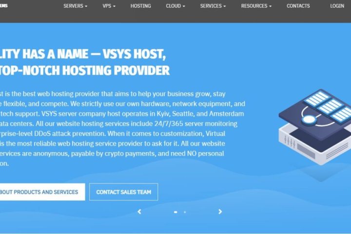 VSYS.host乌克兰抗投诉流媒体服务器/10Gbps专用服务器/20Gbps专用服务器/HDD大硬盘服务器/SSD大硬盘独立服务器促销 – 服务器导航网
